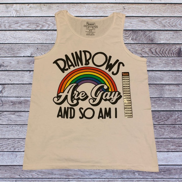 Hot Topic | Shirts | Rainbows Are Gay And So Am I Queer Pride Lgbtq ...